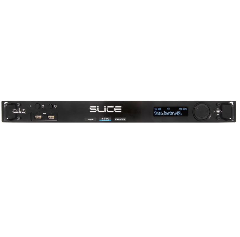 Slice 756 - H.265/H.264(HEVC/AVC) Rack Mount H.265 Encoder - Slice-756 ...