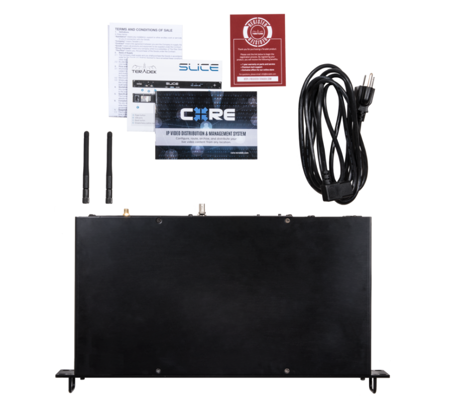 Slice 756 - H.265/H.264(HEVC/AVC) Rack Mount H.265 Encoder - Slice-756 ...
